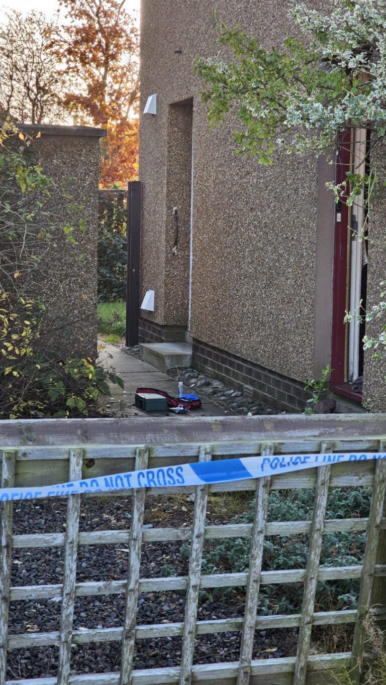 Person taken to hospital as police cordon off Inverness flat