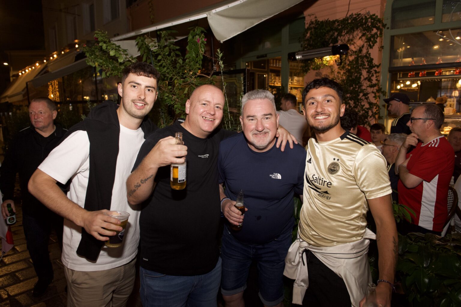 GALLERY: Aberdeen fans descend on Athens on eve of AEK Athens showdown ...