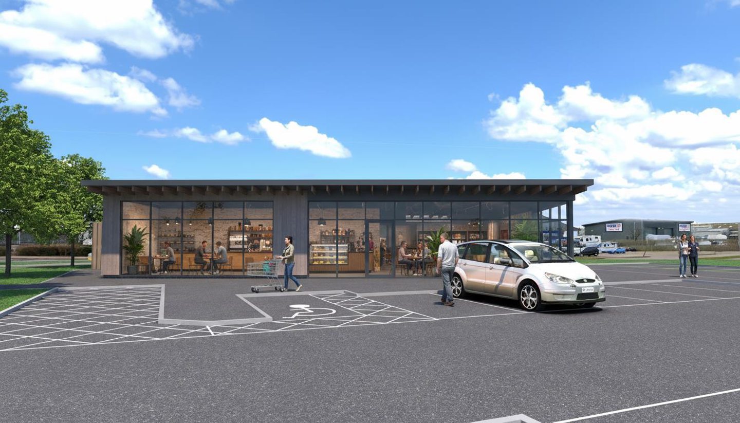 Businessman behind Fraserburgh retail park lifts lid on top shops