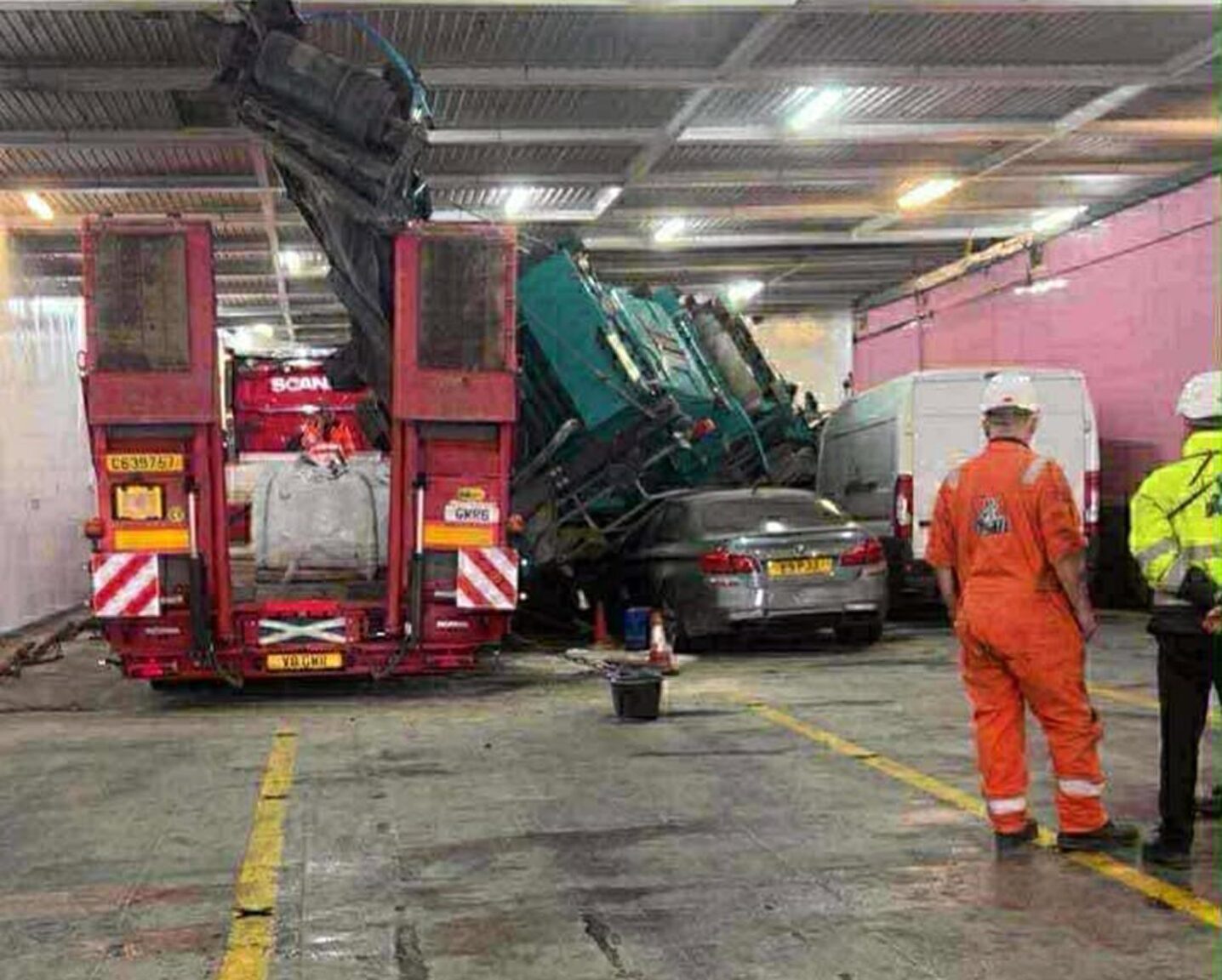 Vehicles damaged after 'cargo shift' onboard NorthLink ferry