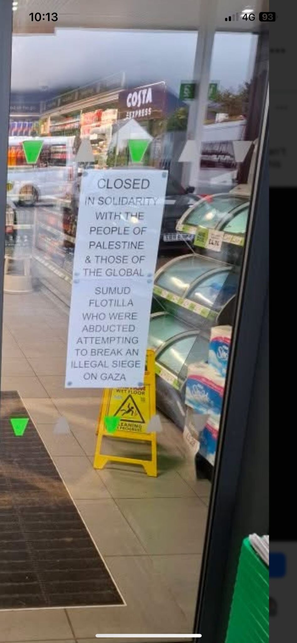 Gaza protest at Asda Express Skye divides readers