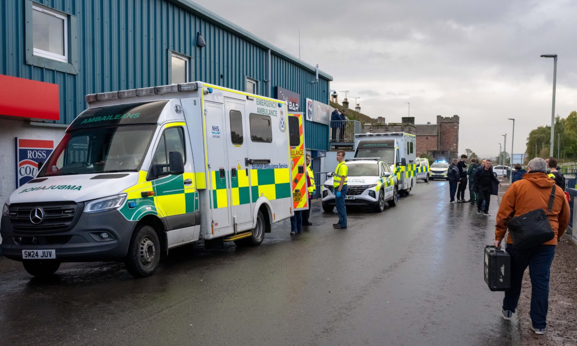 Ross County v Raith Rovers: Two taken to hospital after 'brawl'