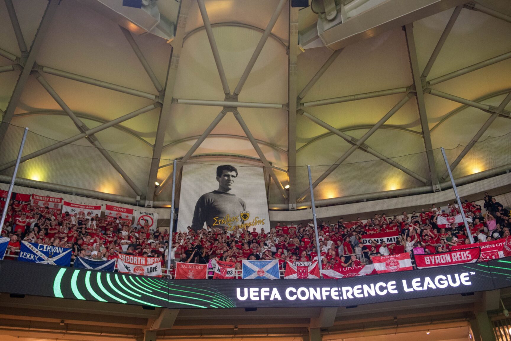 AEK Athens v Aberdeen: Dons suffer record European defeat