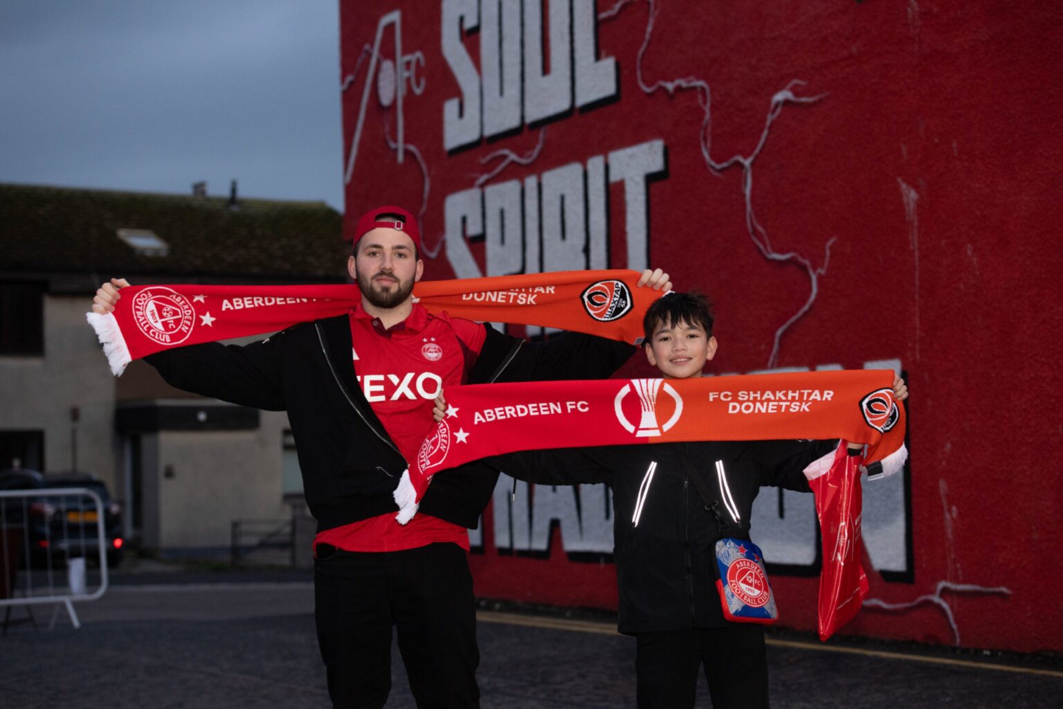 Gallery: Aberdeen FC fans cheer on the Dons against Shakhtar