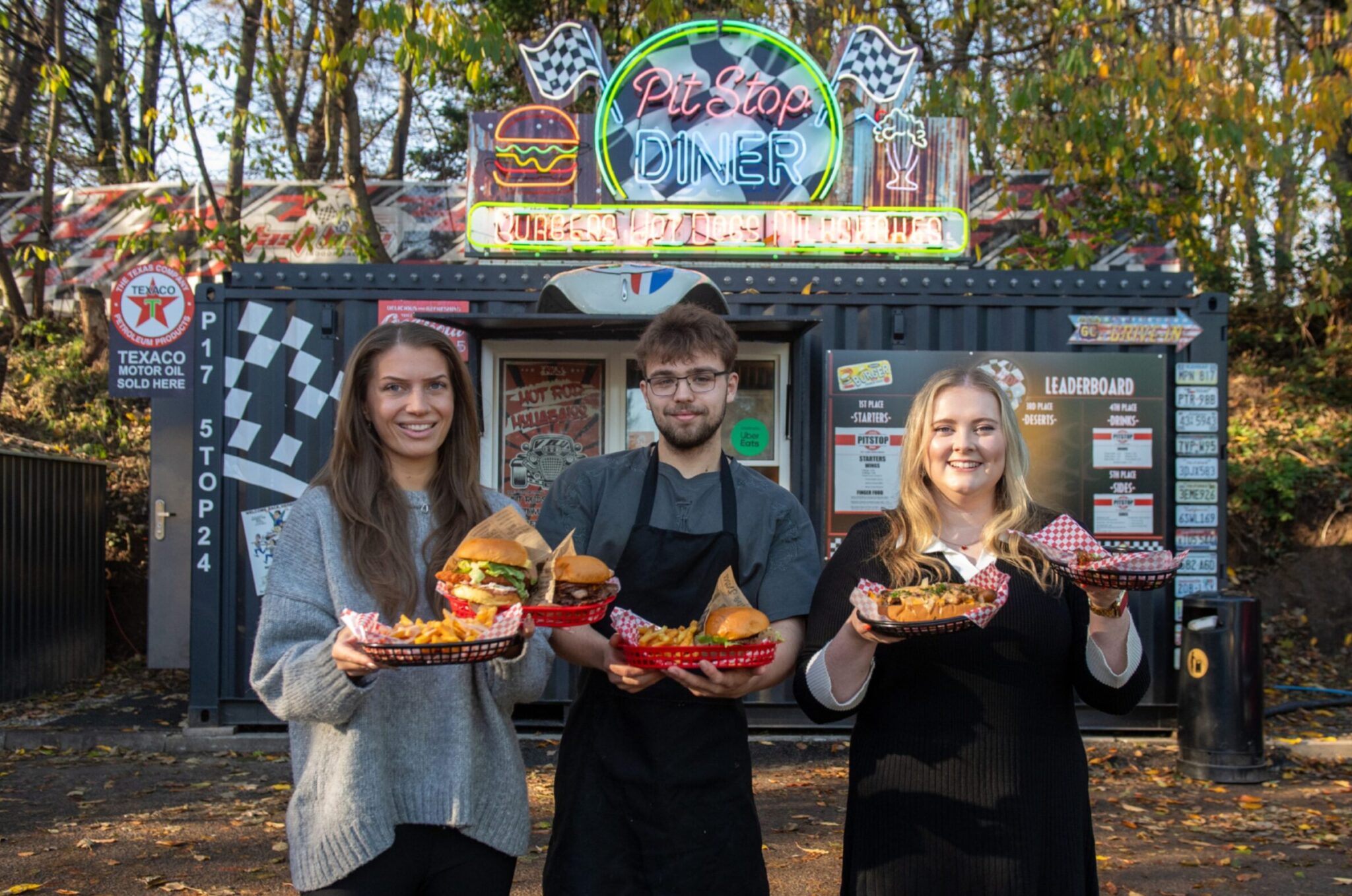 We review the menu at Fast Lane's Pitstop Diner in Bridge of Don