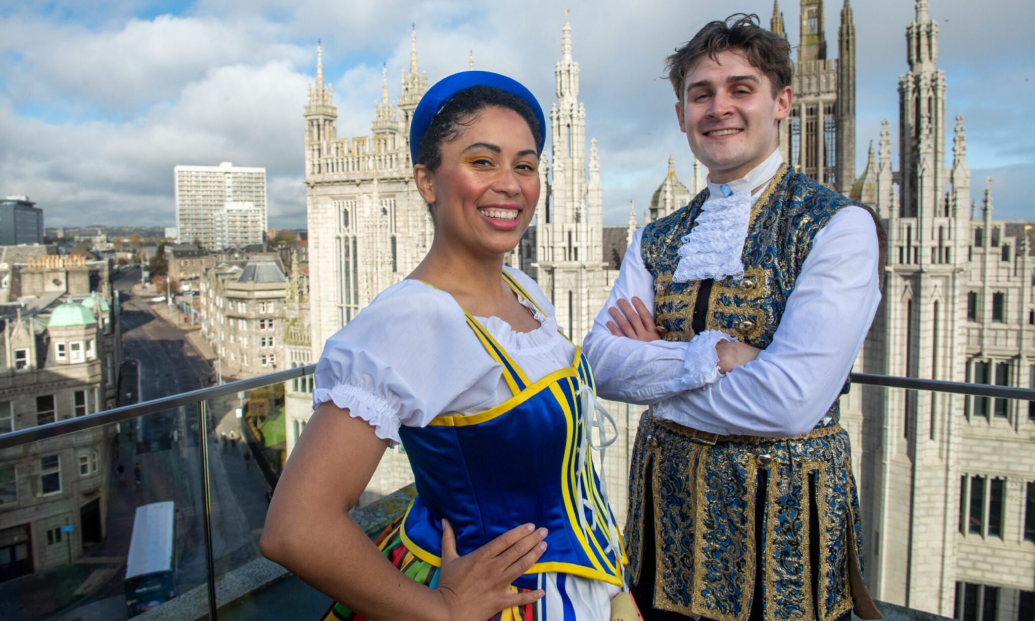 Aberdeen 'shall go to the ball' with Cinderella panto cast at HMT