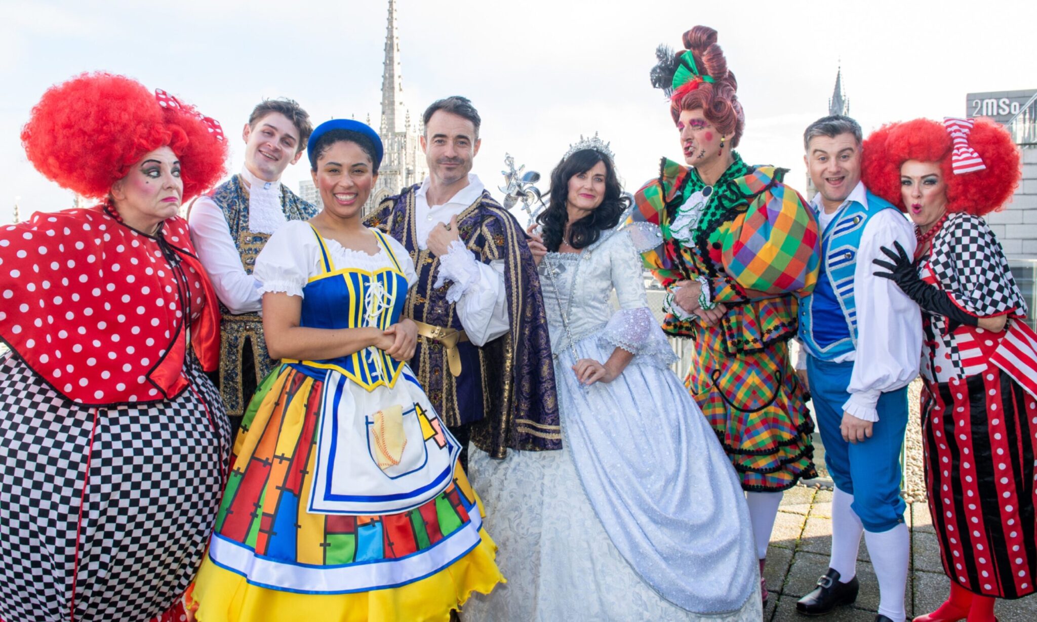 Aberdeen 'shall go to the ball' with Cinderella panto cast at HMT