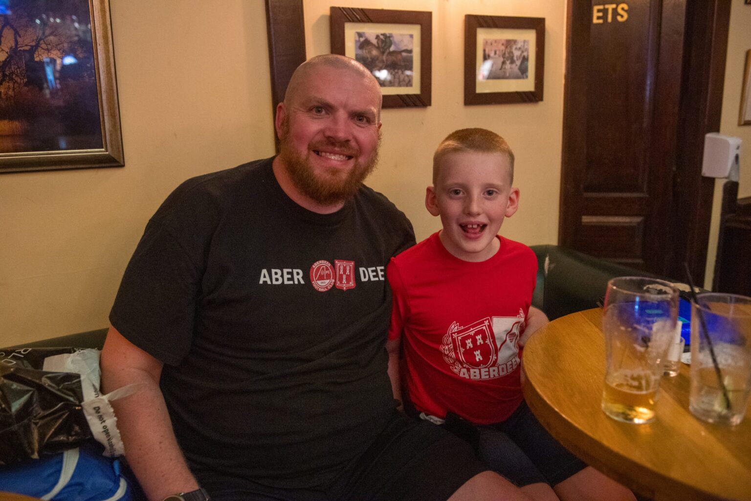 GALLERY: Aberdeen fans get Athens party started ahead of Conference ...