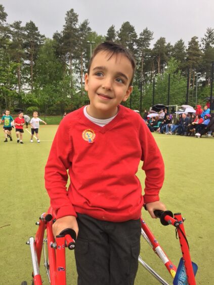 Aboyne disabled teen Liam Wilson is martial arts star