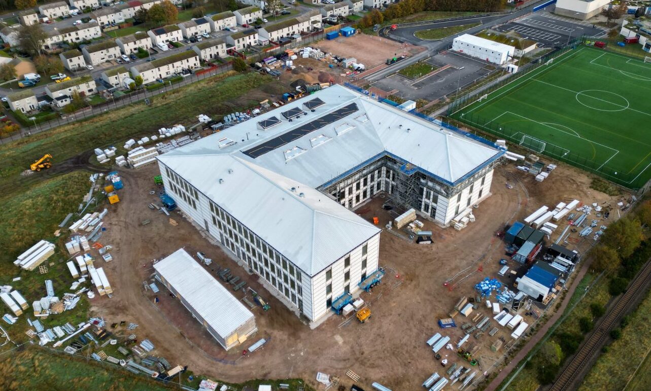 Nairn Academy: £61 million campus begins to take shape
