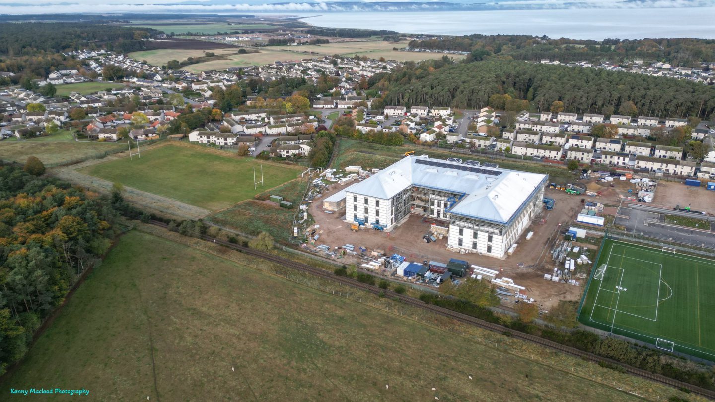Nairn Academy: £61 million campus begins to take shape