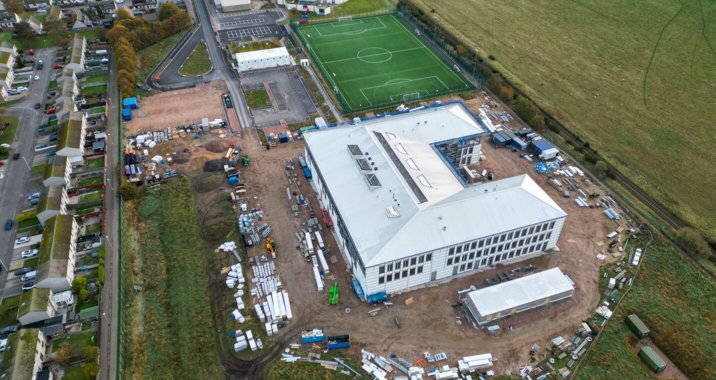 Nairn Academy: £61 million campus begins to take shape
