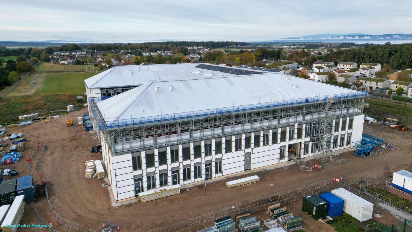Nairn Academy: £61 million campus begins to take shape