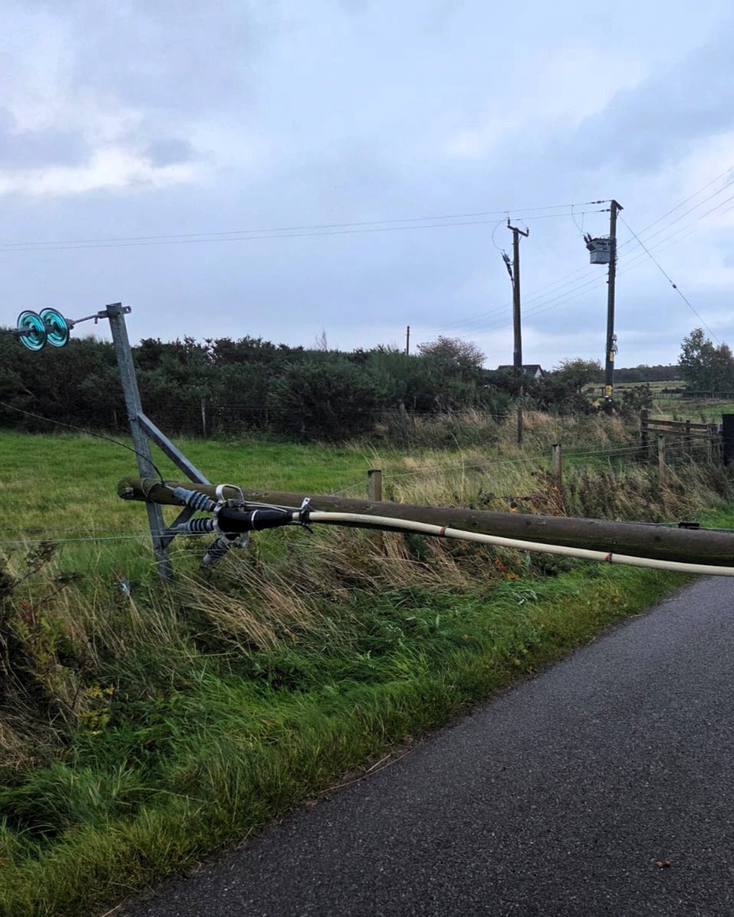 Storm Amy: Power cuts, trains axed and floods in north of Scotland