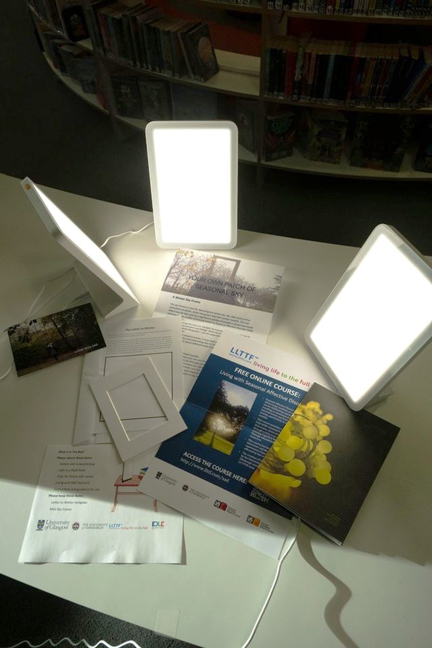 What’s inside Orkney library's new SAD boxes?