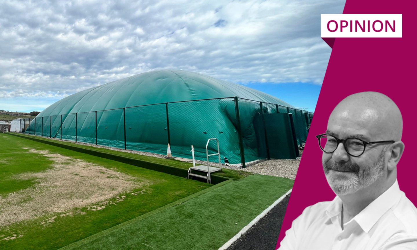 Stonehaven tennis court anger over 'green blob' is overreaction