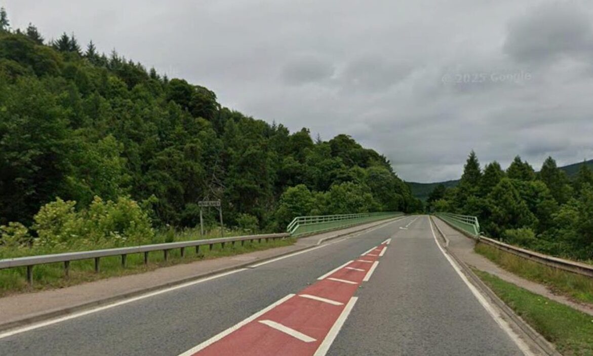 Two-vehicle crash at Craigellachie closes road for several hours
