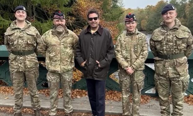 How 'littering' in the River Dee led to Jimmy Fallon getting a free kilt