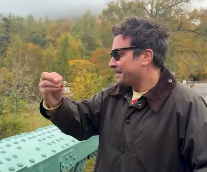 How 'littering' in the River Dee led to Jimmy Fallon getting a free kilt