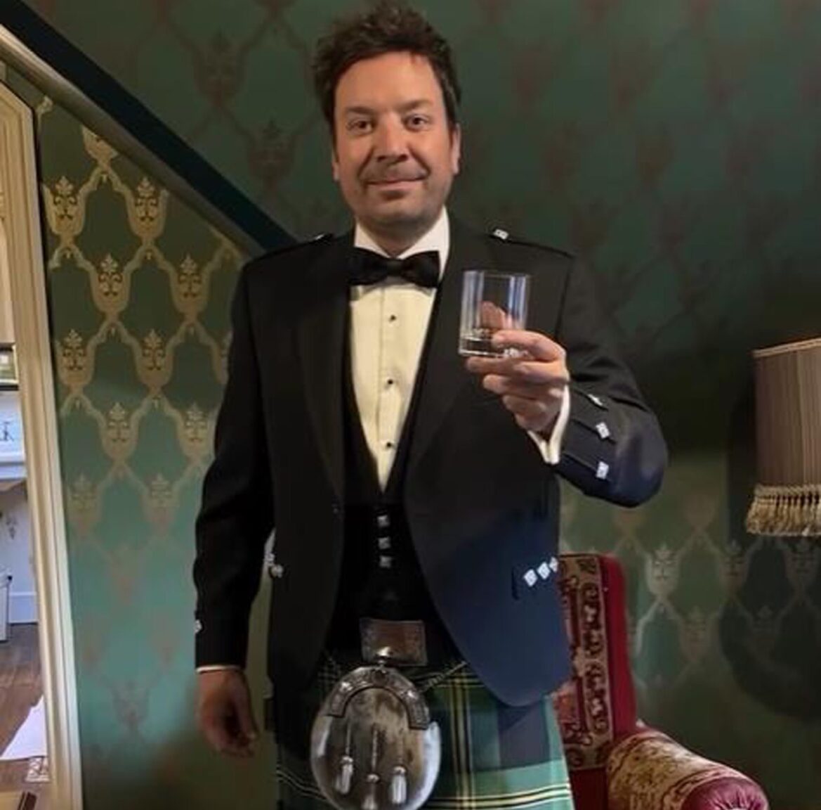 How 'littering' in the River Dee led to Jimmy Fallon getting a free kilt