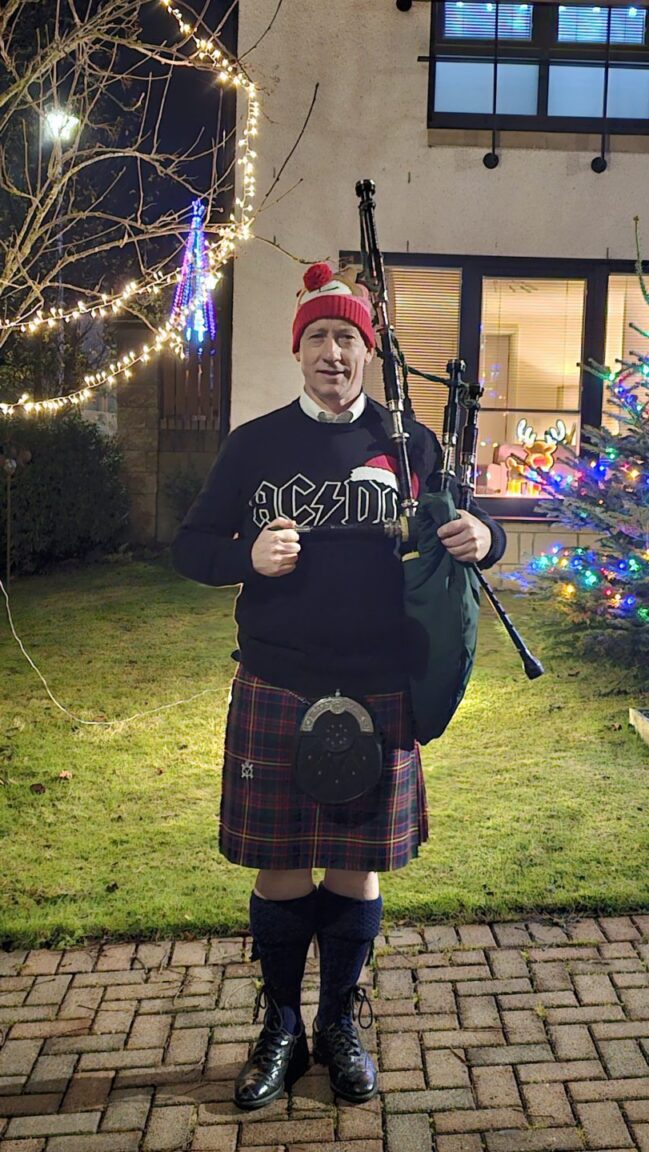 Is Stornoway Drive Inverness' most Christmassy street?