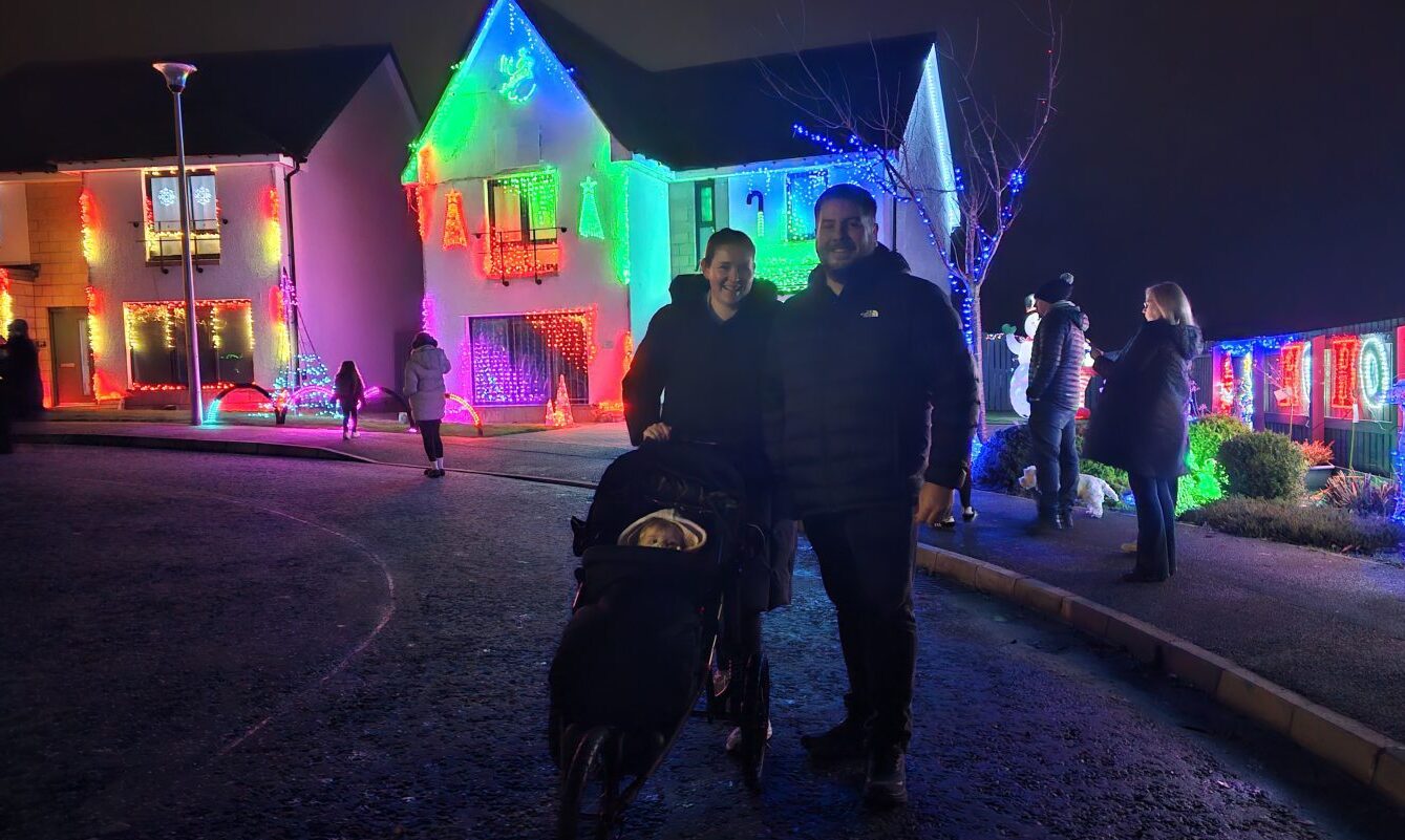 Is Stornoway Drive Inverness' most Christmassy street?