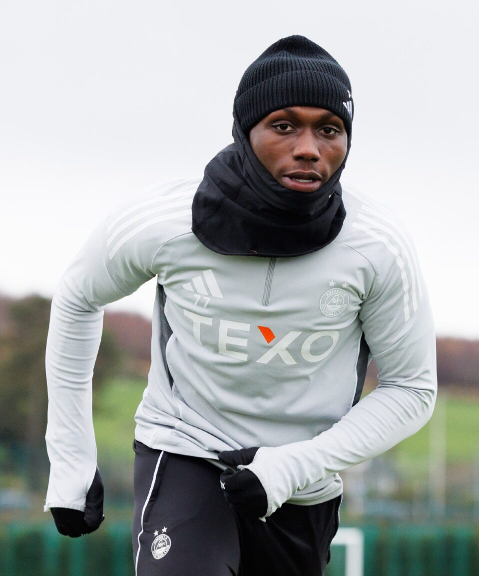 Aberdeen's Emmanuel Gyamfi reveals root of muscle problems