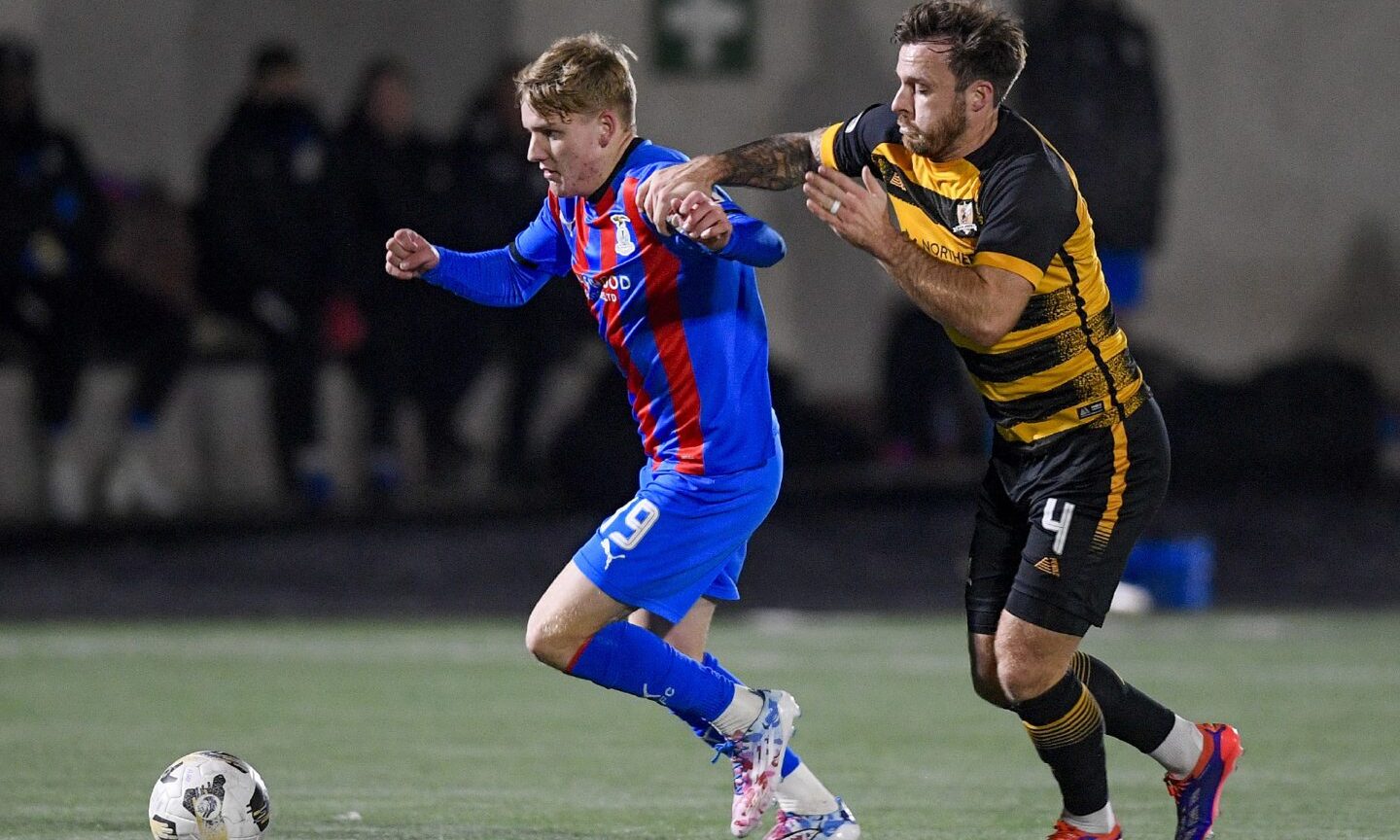Aberdeen FC's Alfie Stewart on fighting for starts at Caley Thistle