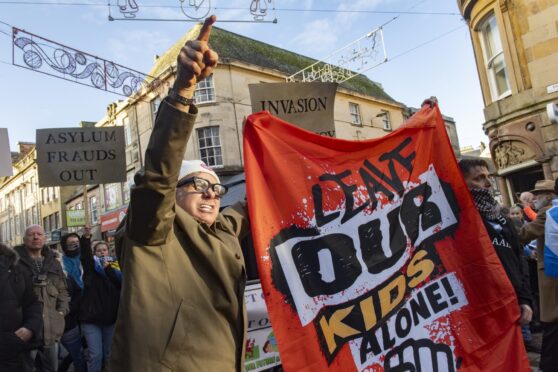 Inverness protest held over Cameron Barracks plans