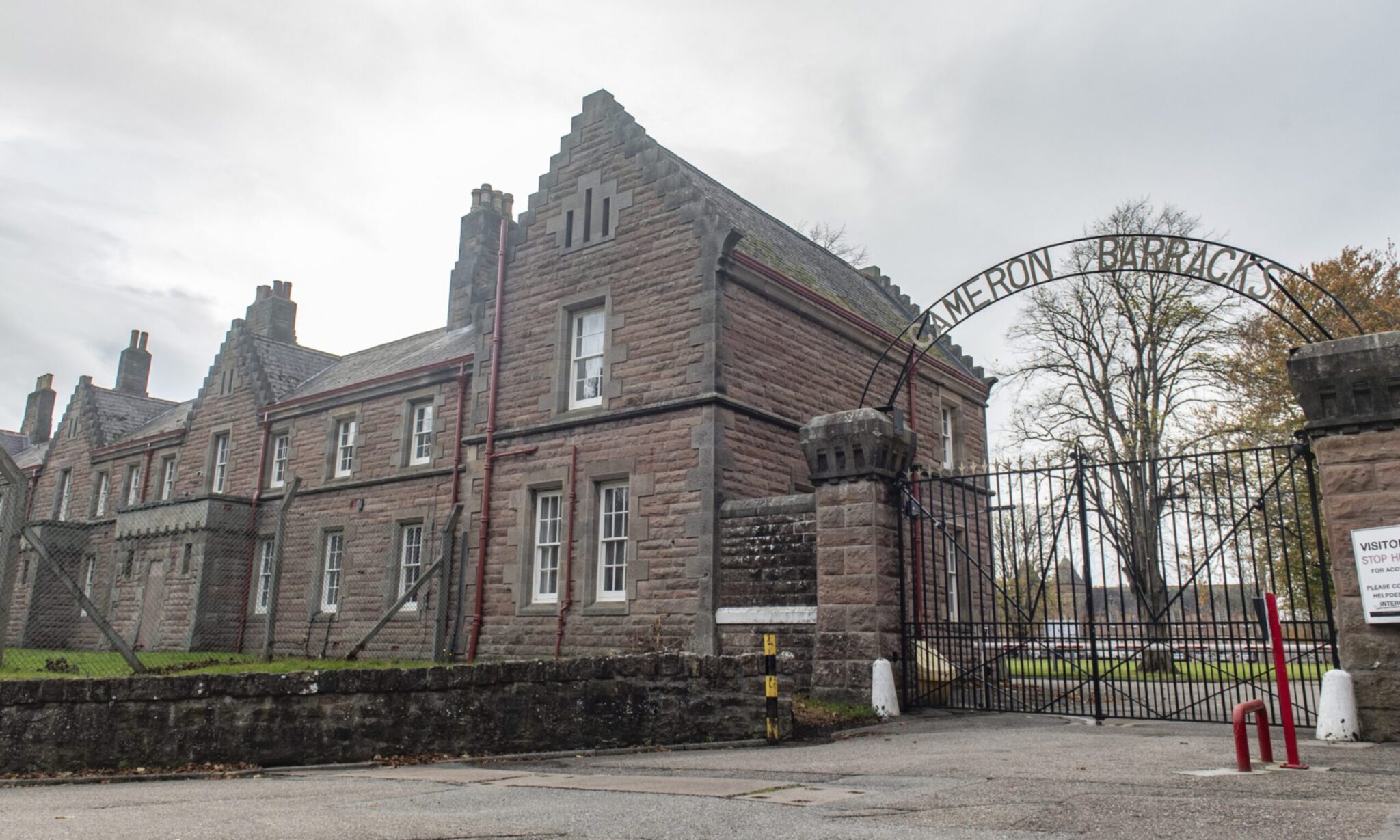 Cameron Barracks signs disappear as Inverness stands divided
