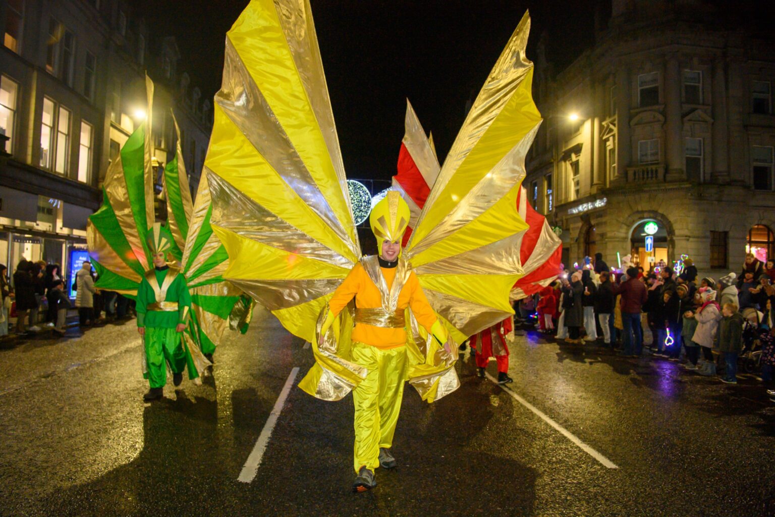 Gallery: Aberdeen Christ­mas Lights Parade 2025