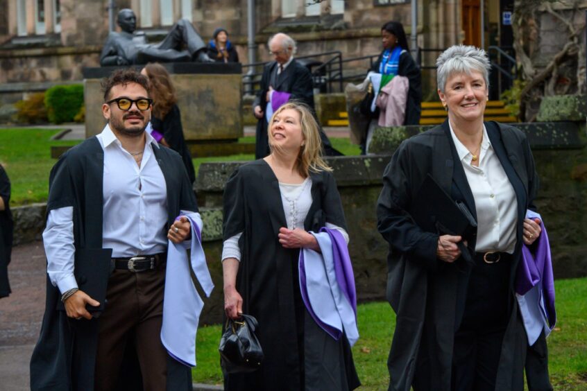 University of Aberdeen graduates celebrate on day 3 of ceremonies