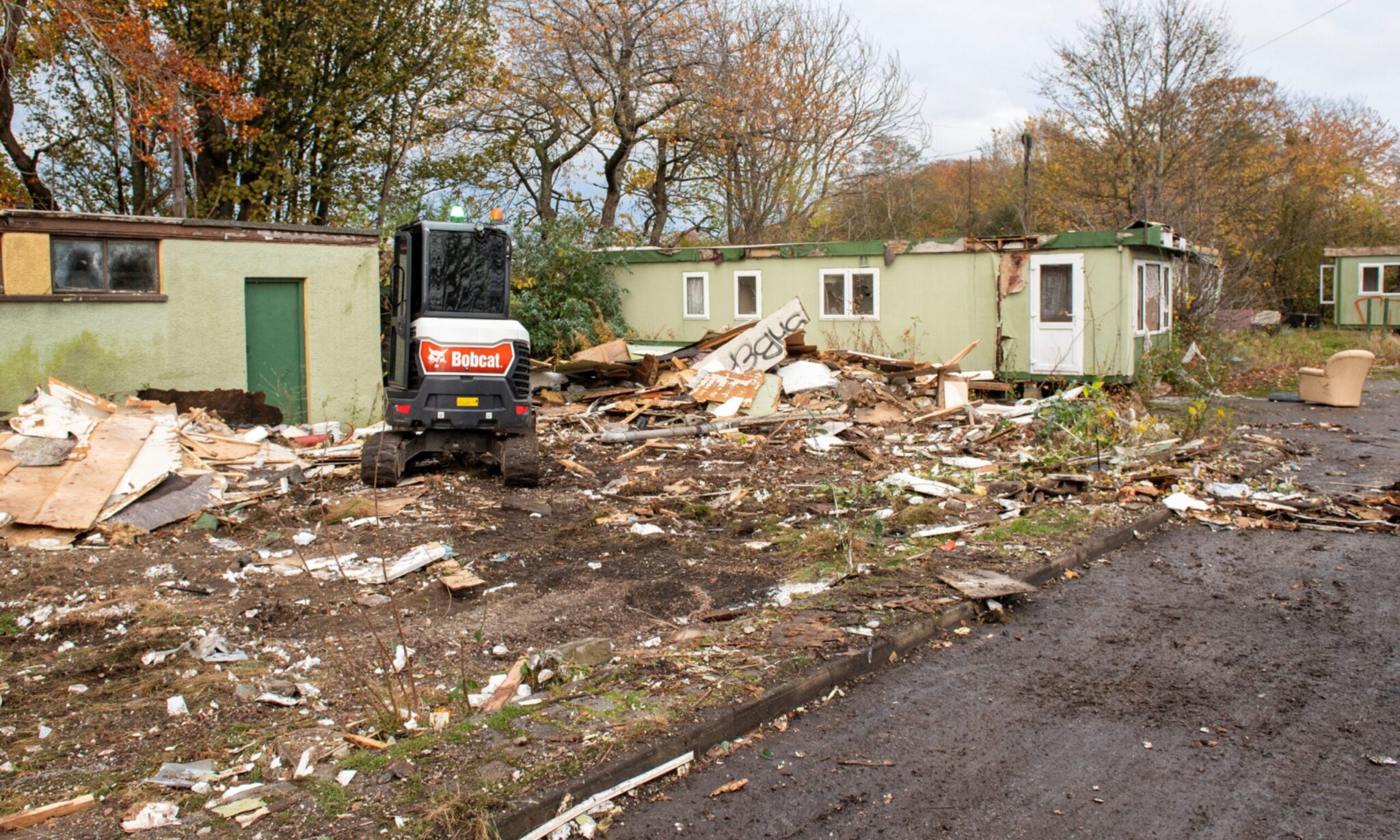 'Eyesore' Persley Park Caravan Park in Aberdeen finally flattened