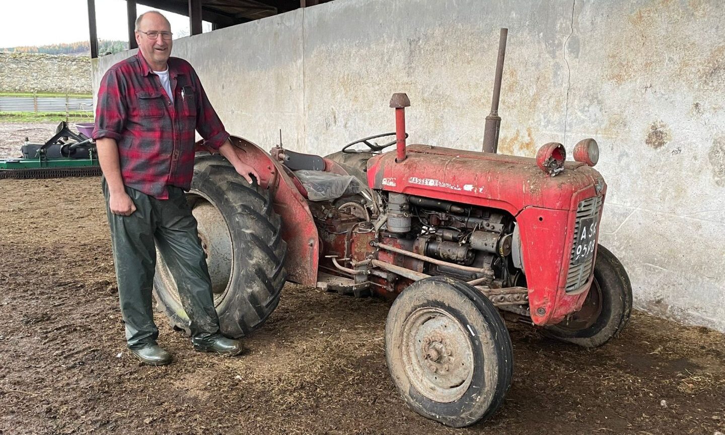 Family to sell vintage tractor in aid of Highland Hospice charity