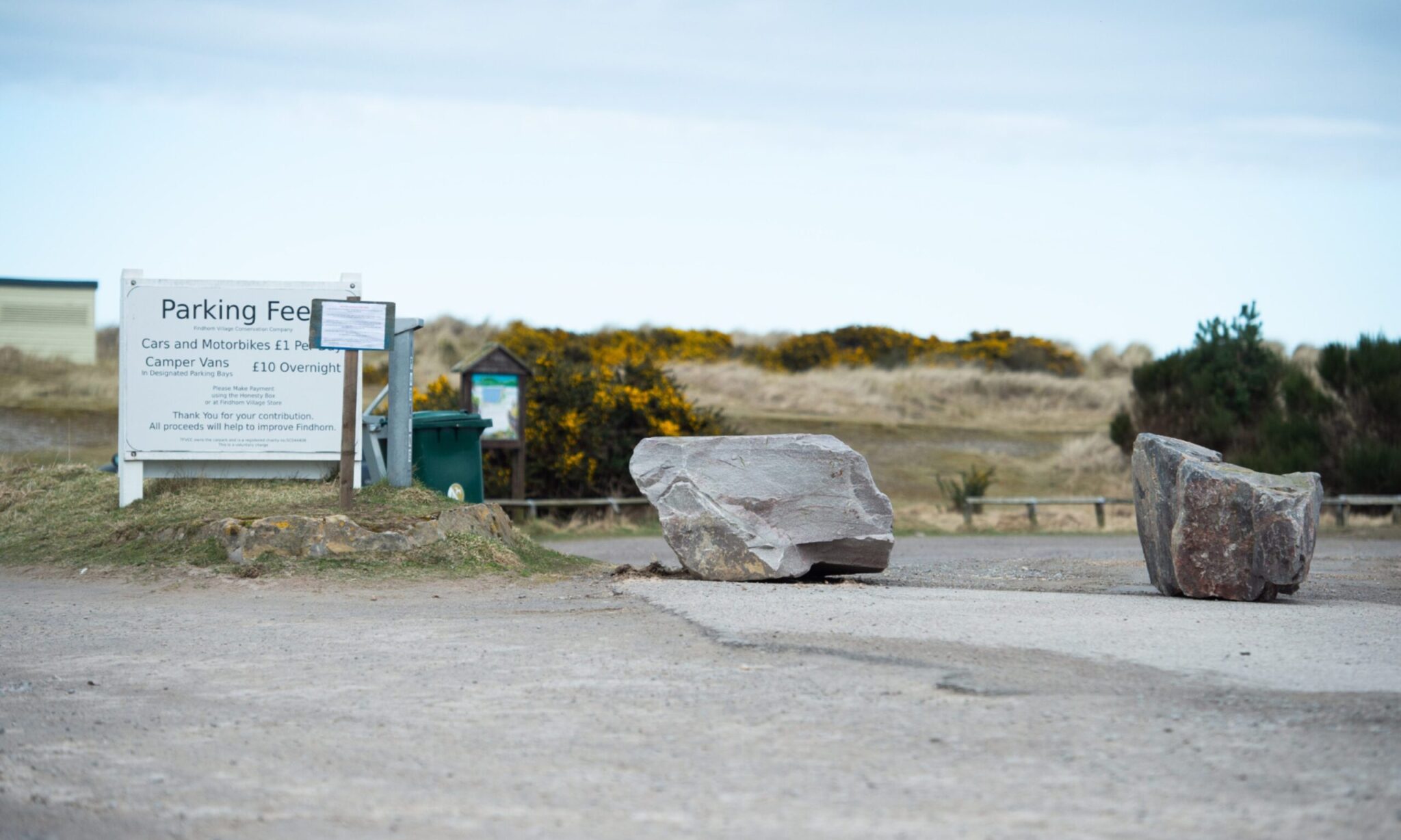 How aires solved motorhome parking and litter issues in Findhorn