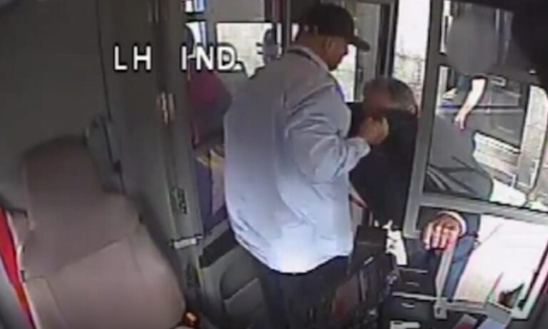 WATCH: CCTV shows driver hurl man off bus after row in Aberdeen