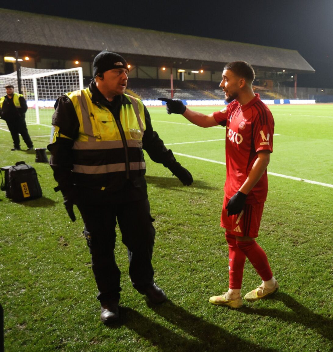 Aberdeen FC: Adil Aouchiche lifts lid on steward incident after Dundee win