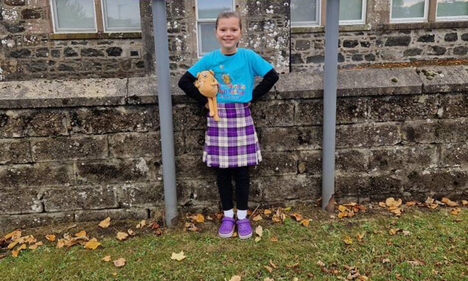 Madison Reid: Youngster does Highland dancing live on GMB