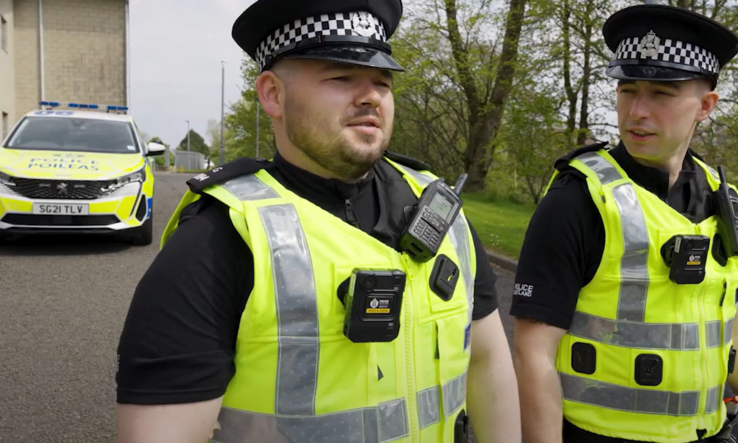 Fewer cop assaults and court trips as body-worn video rolled out