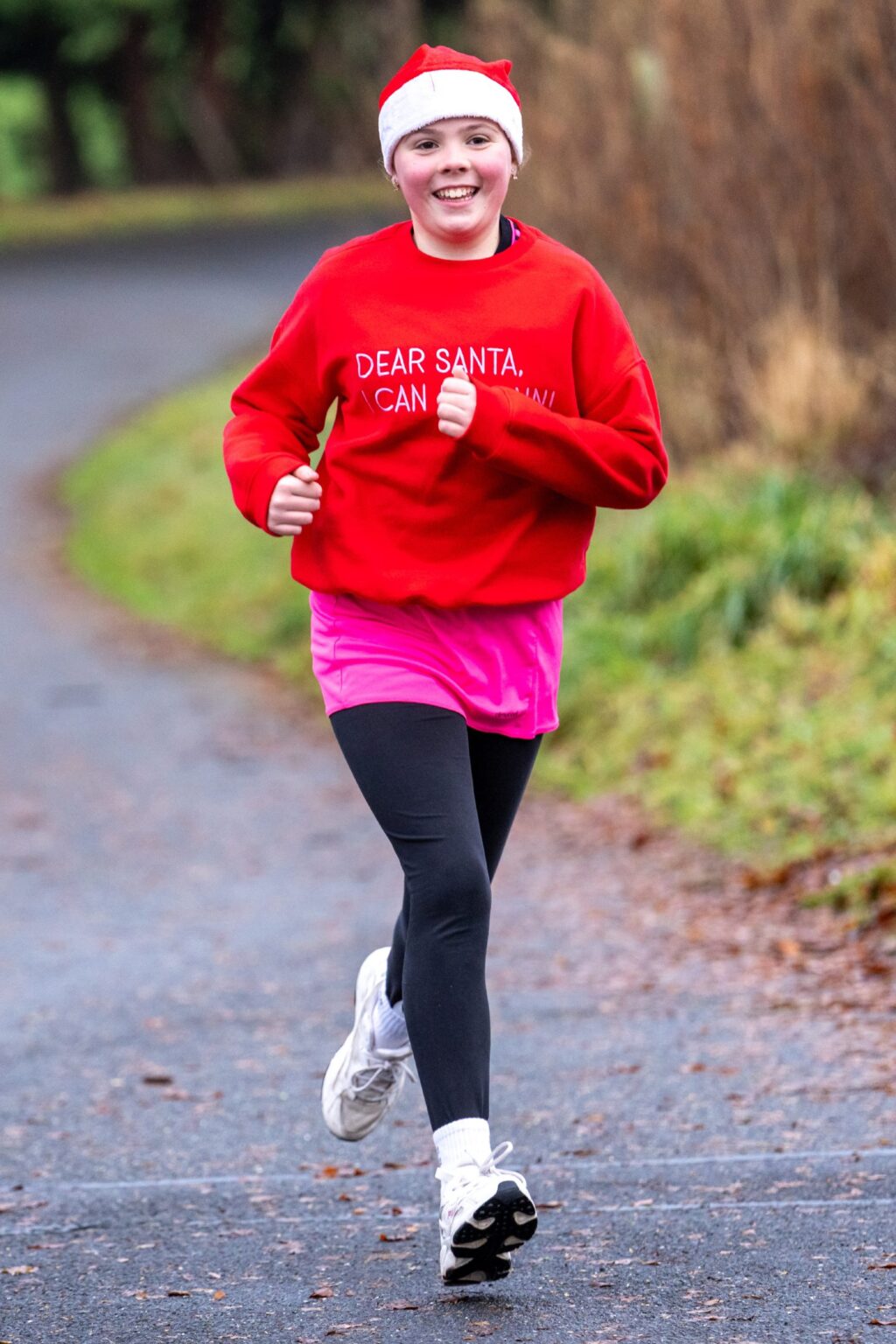 Dozens join festive Gordon Rural Action Santa Run in Huntly