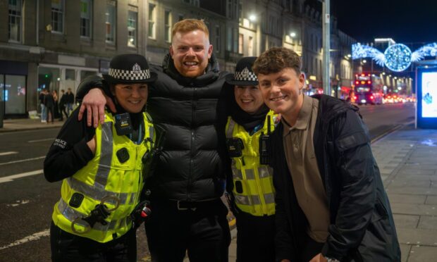 Selfies and safety checks: Aberdeen's Mad Friday policing