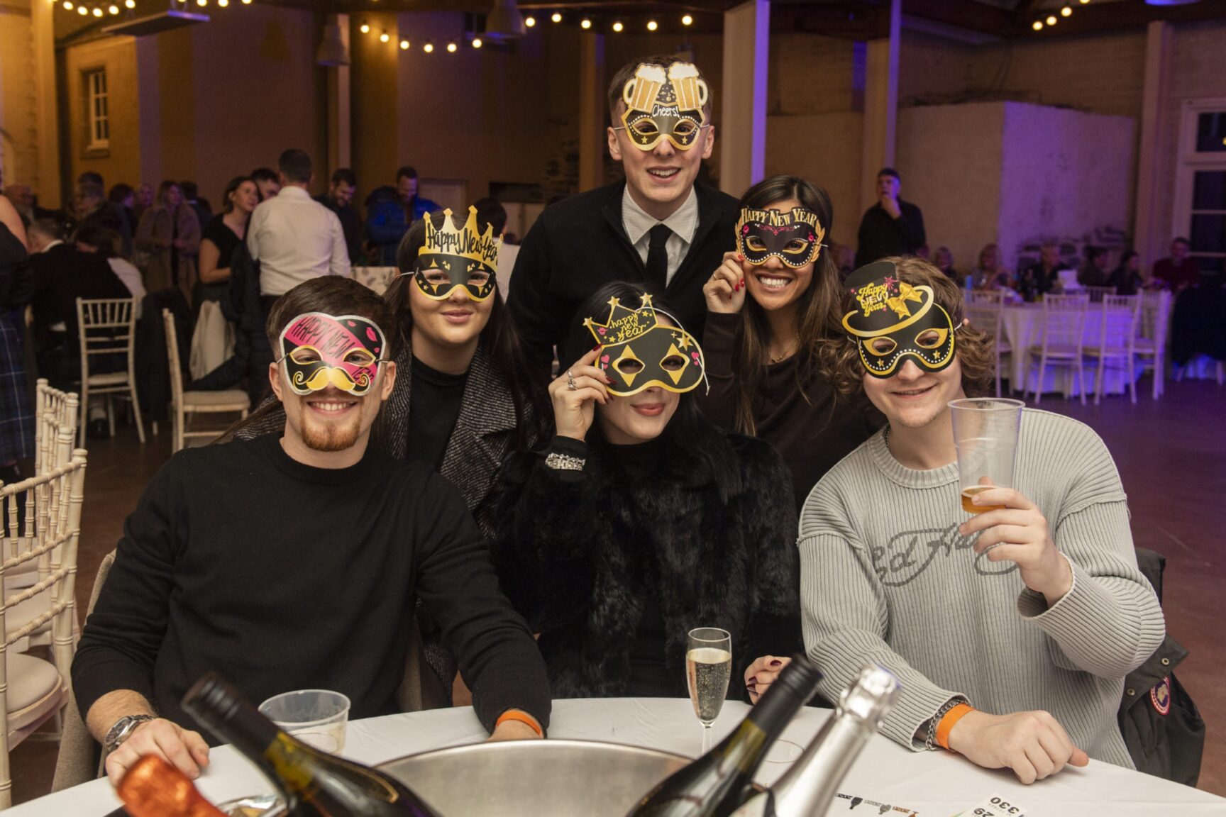 Hogmanay celebrations light up Gordon Castle in Fochabers