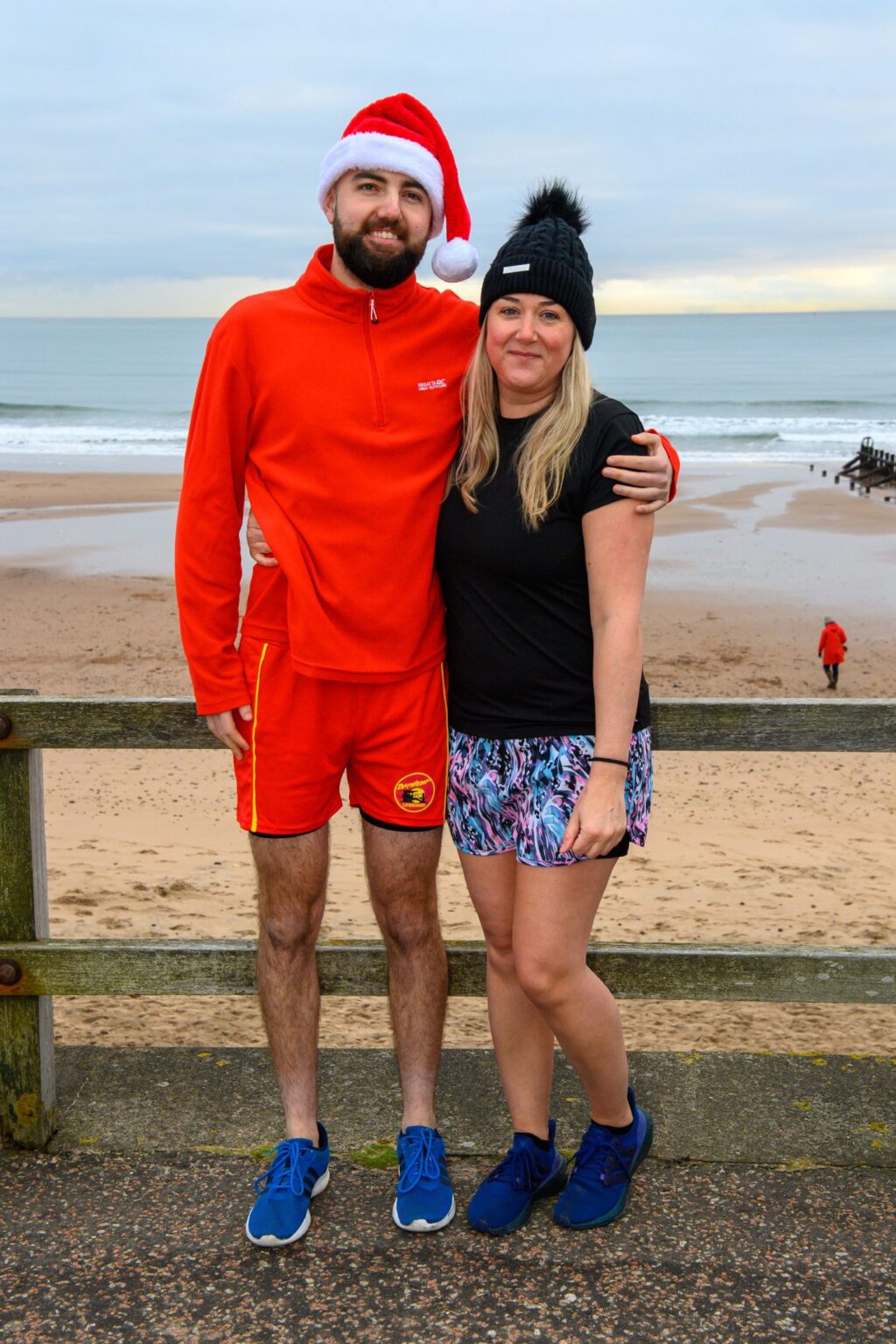 Aberdeen boxing day nippy dip draws crowds to beach