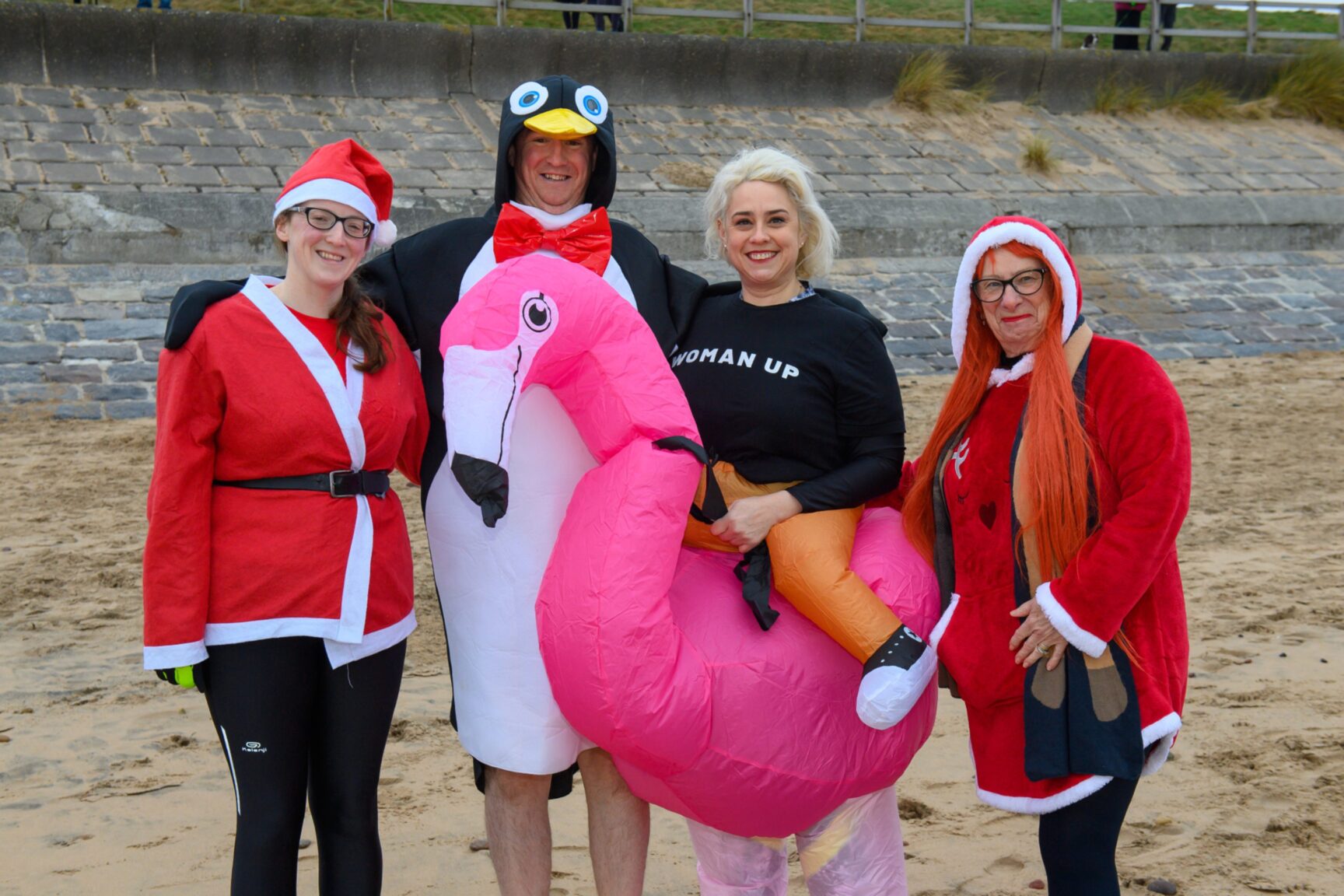 Aberdeen boxing day nippy dip draws crowds to beach