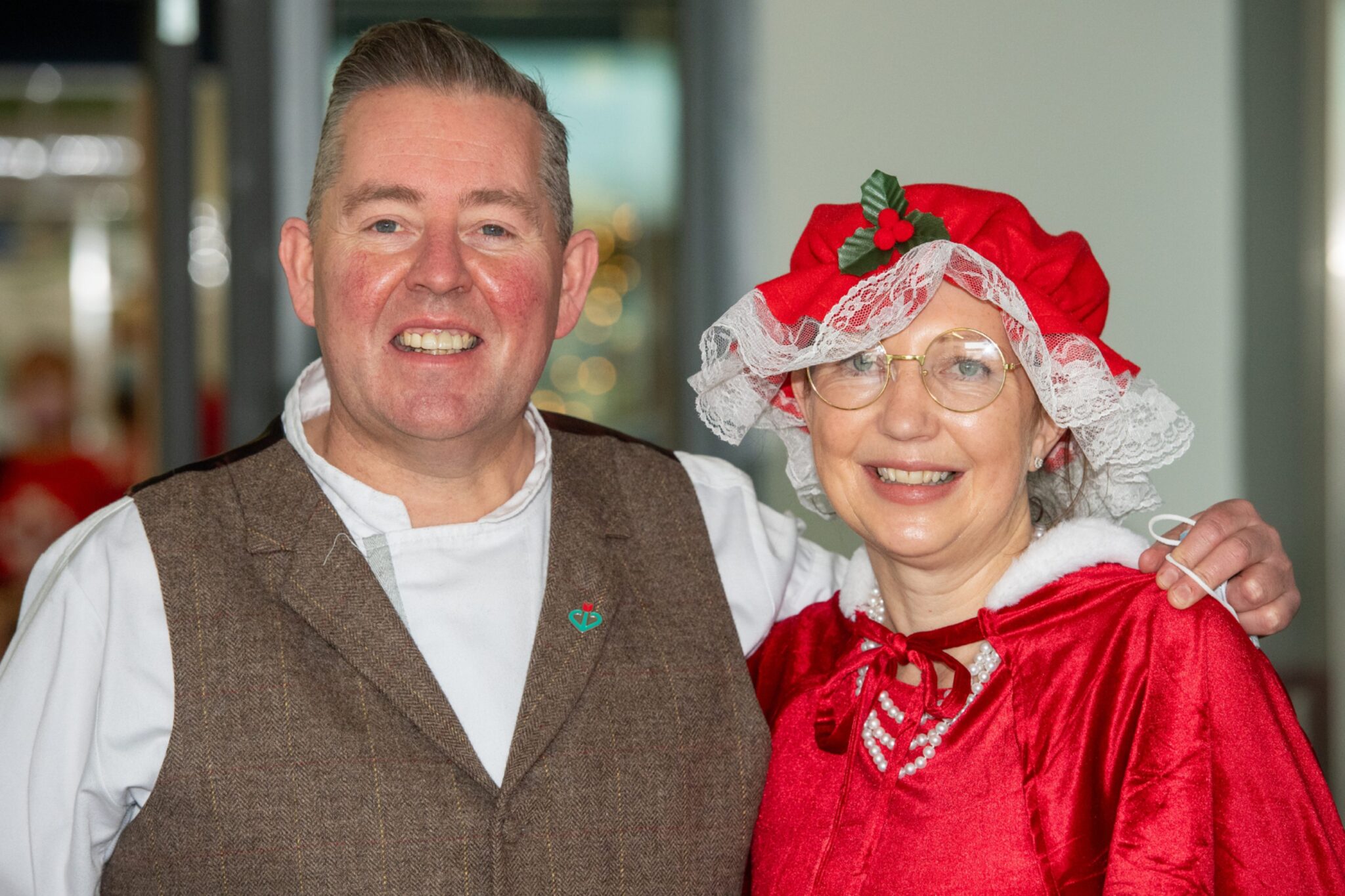 Kilted Chef back at ARI for festive visit a year after cancer diagnosis