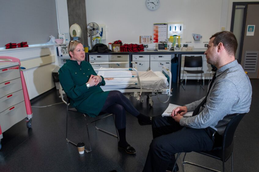 NHS Grampian's new chief executive's culture shock