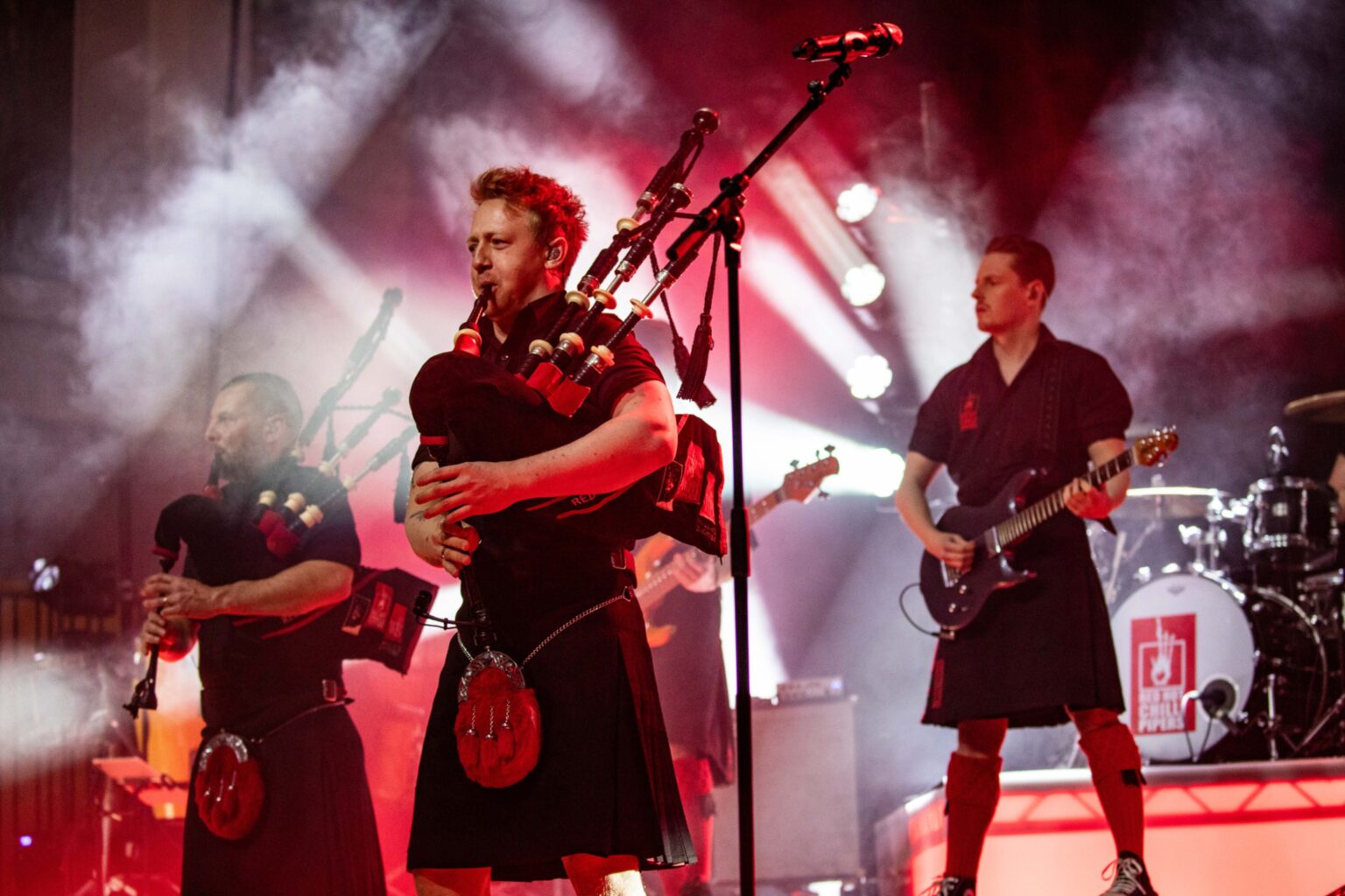 Red Hot Chilli Pipers thrill thousands at Aberdeen Music Hall