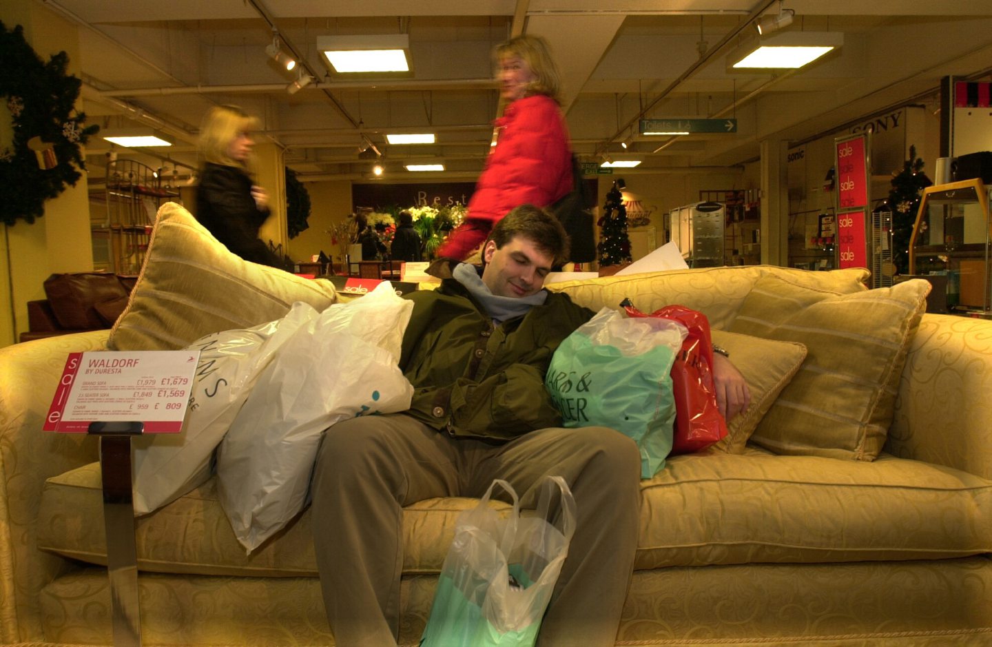 Boxing Day sales in Aberdeen in the 90s and 00s