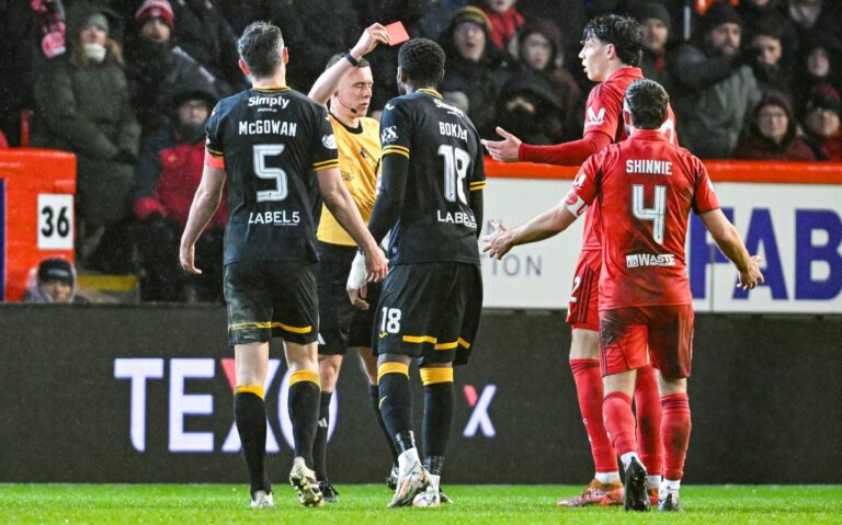 Racism allegation against Aberdeen's Jack Milne 'not proven'