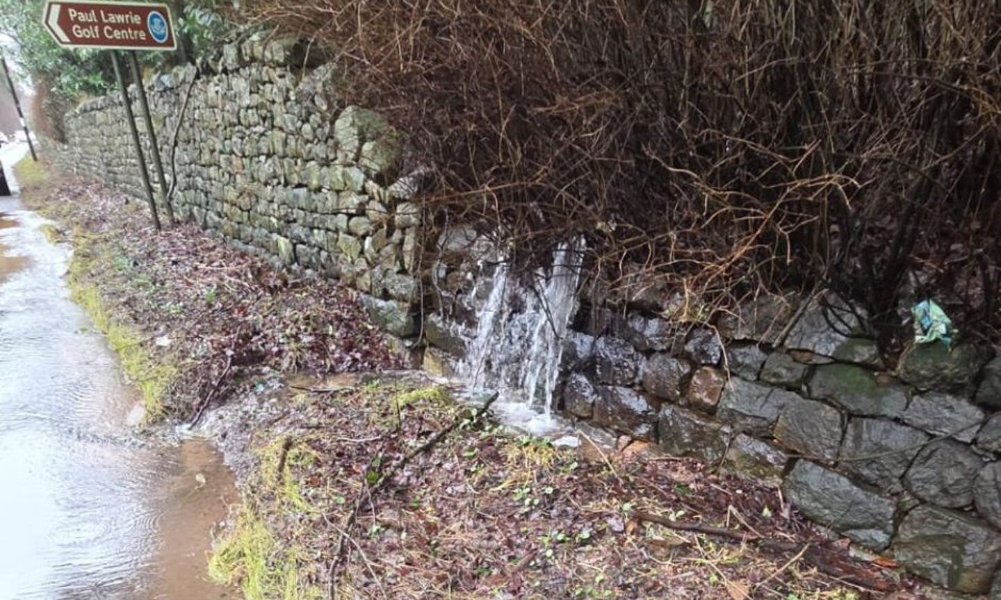 South Deeside Road closed for 21 days due to 'excessive' water